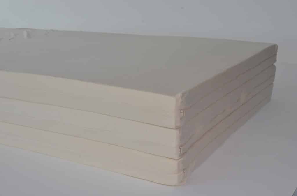 How Thick Should Each Latex Layer be for Optimal Support?